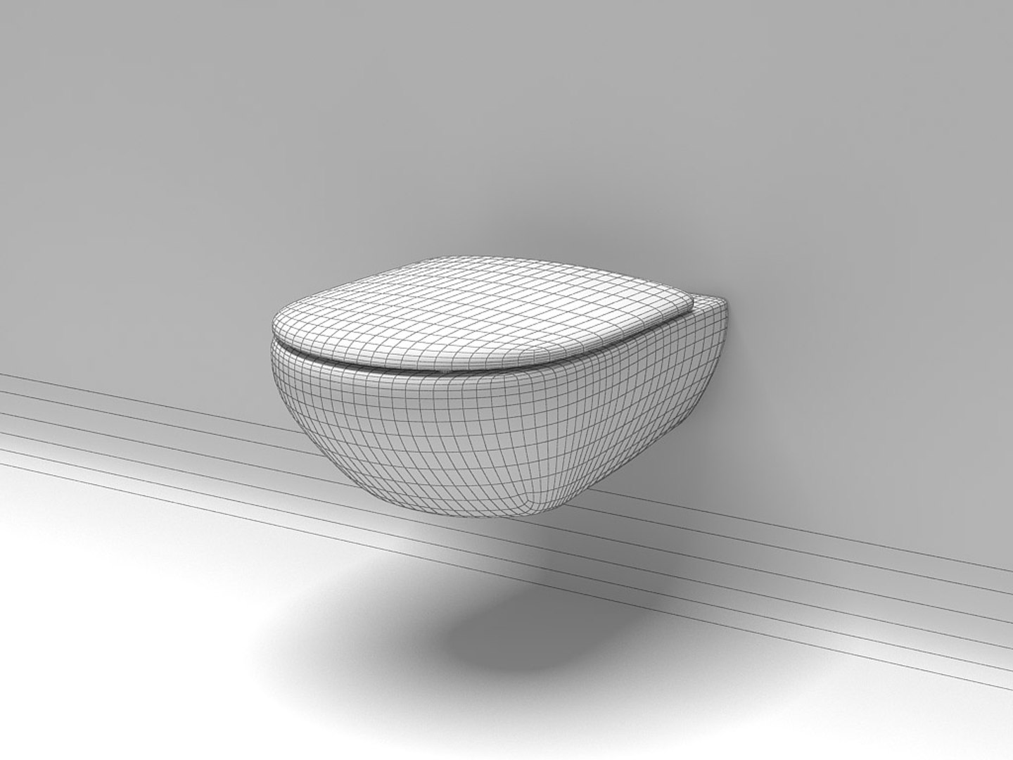 Toilet 3d Max