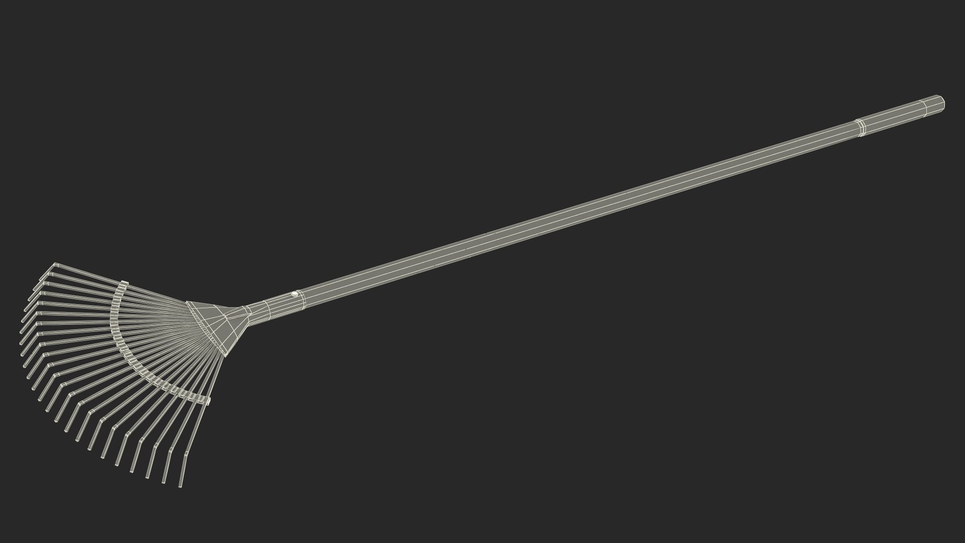 Leaf Rake 3D Model - TurboSquid 2121878