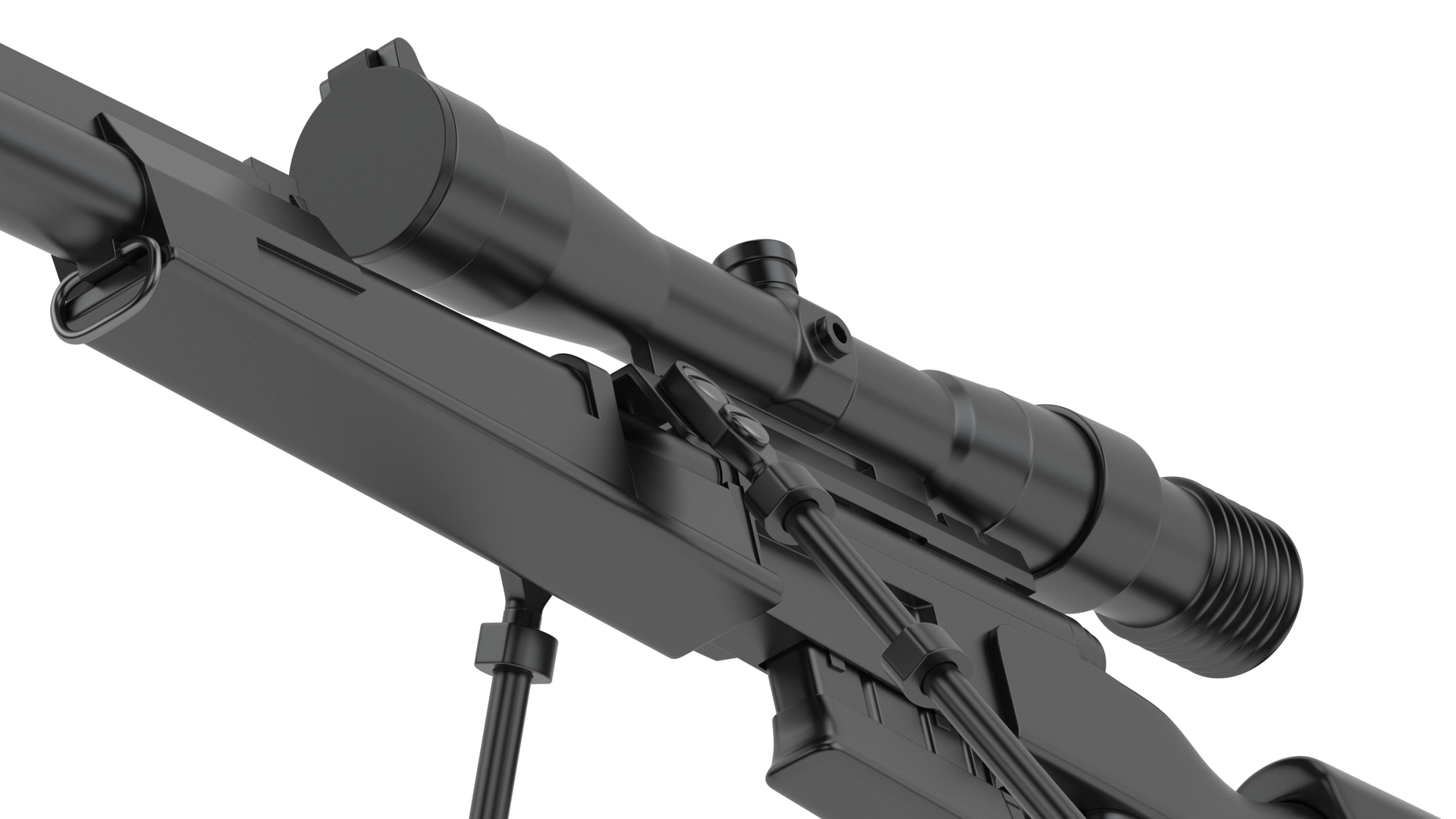 FR F2 sniper rifle model - TurboSquid 1873674