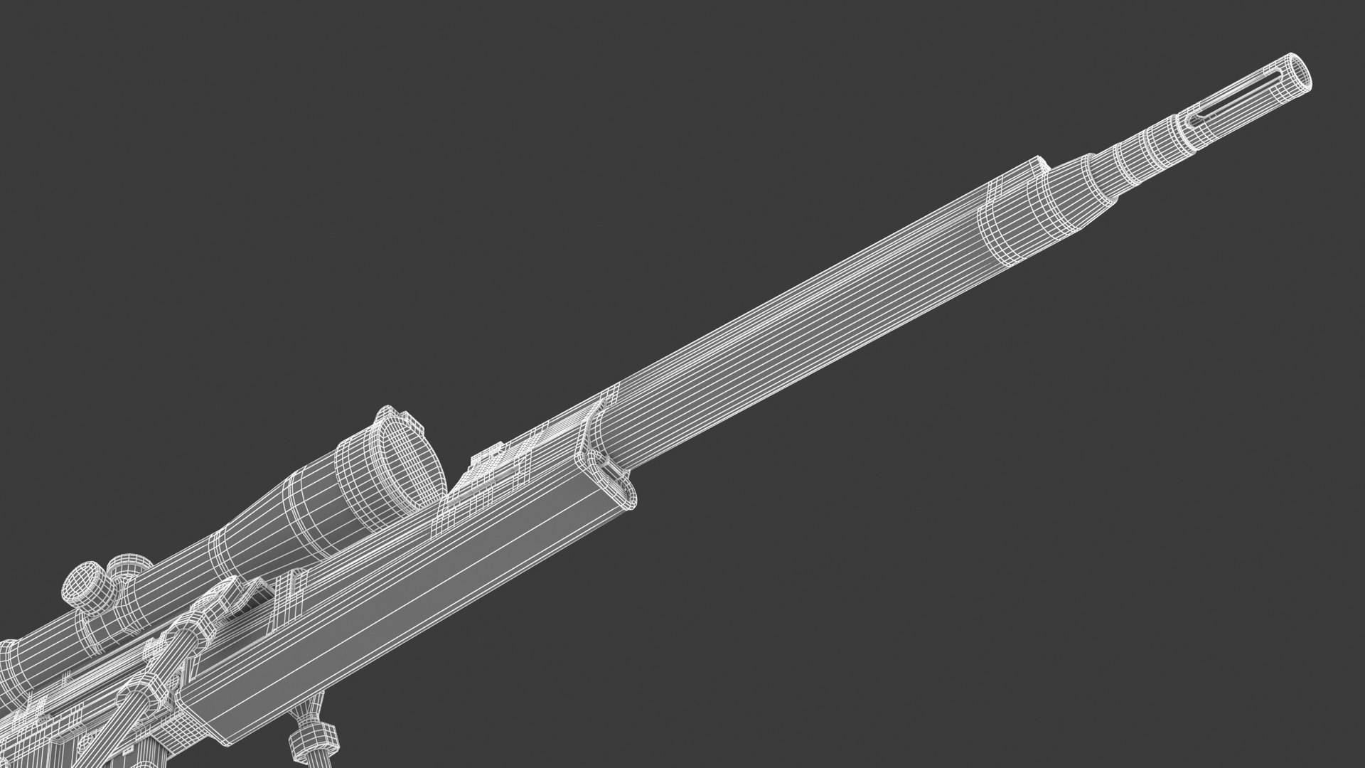 FR F2 Sniper Rifle Model - TurboSquid 1873674