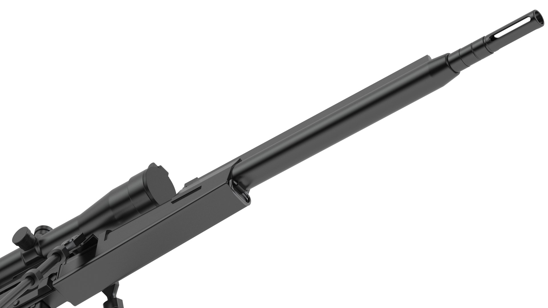 FR F2 Sniper Rifle Model - TurboSquid 1873674