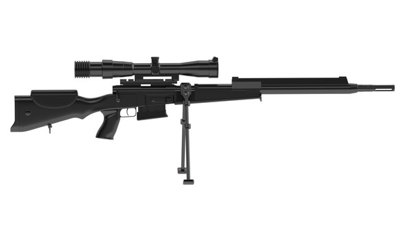 FR F2 sniper rifle model - TurboSquid 1873674