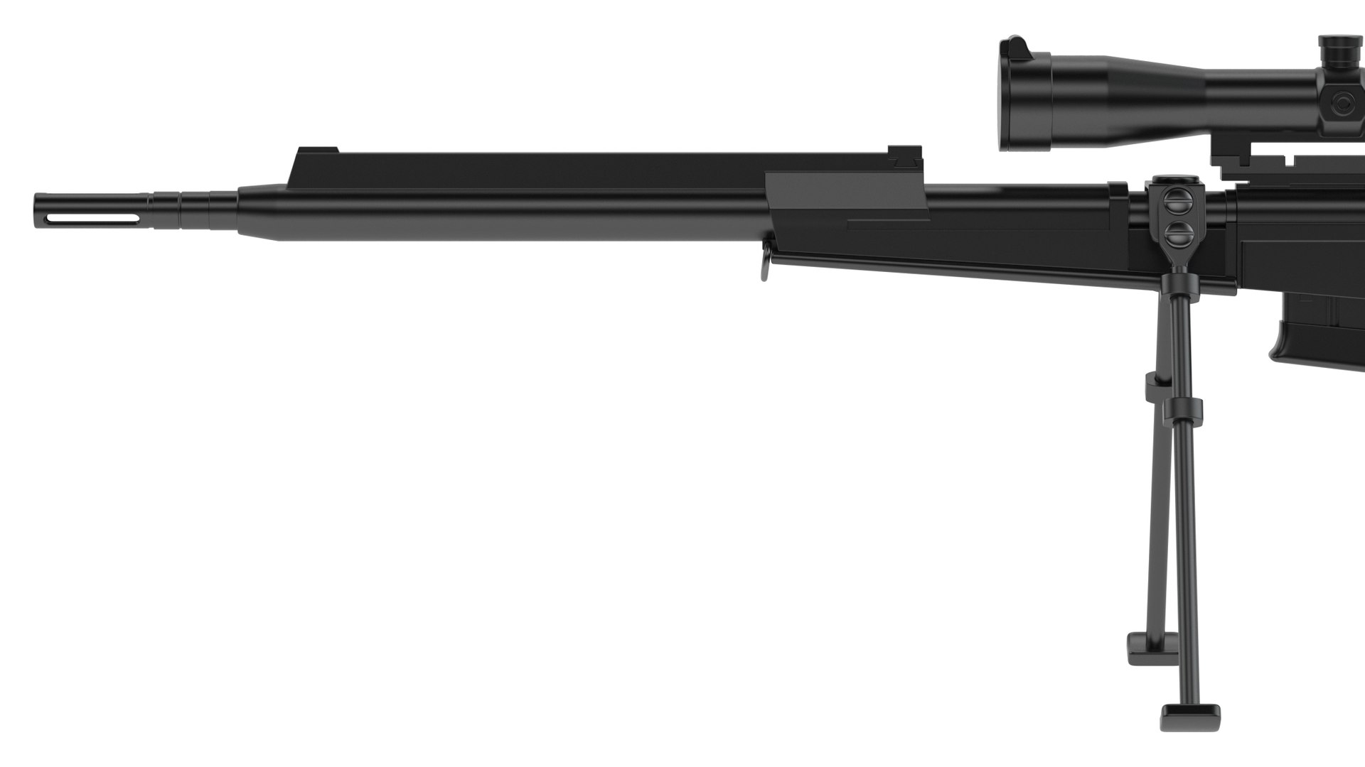 FR F2 Sniper Rifle Model - TurboSquid 1873674