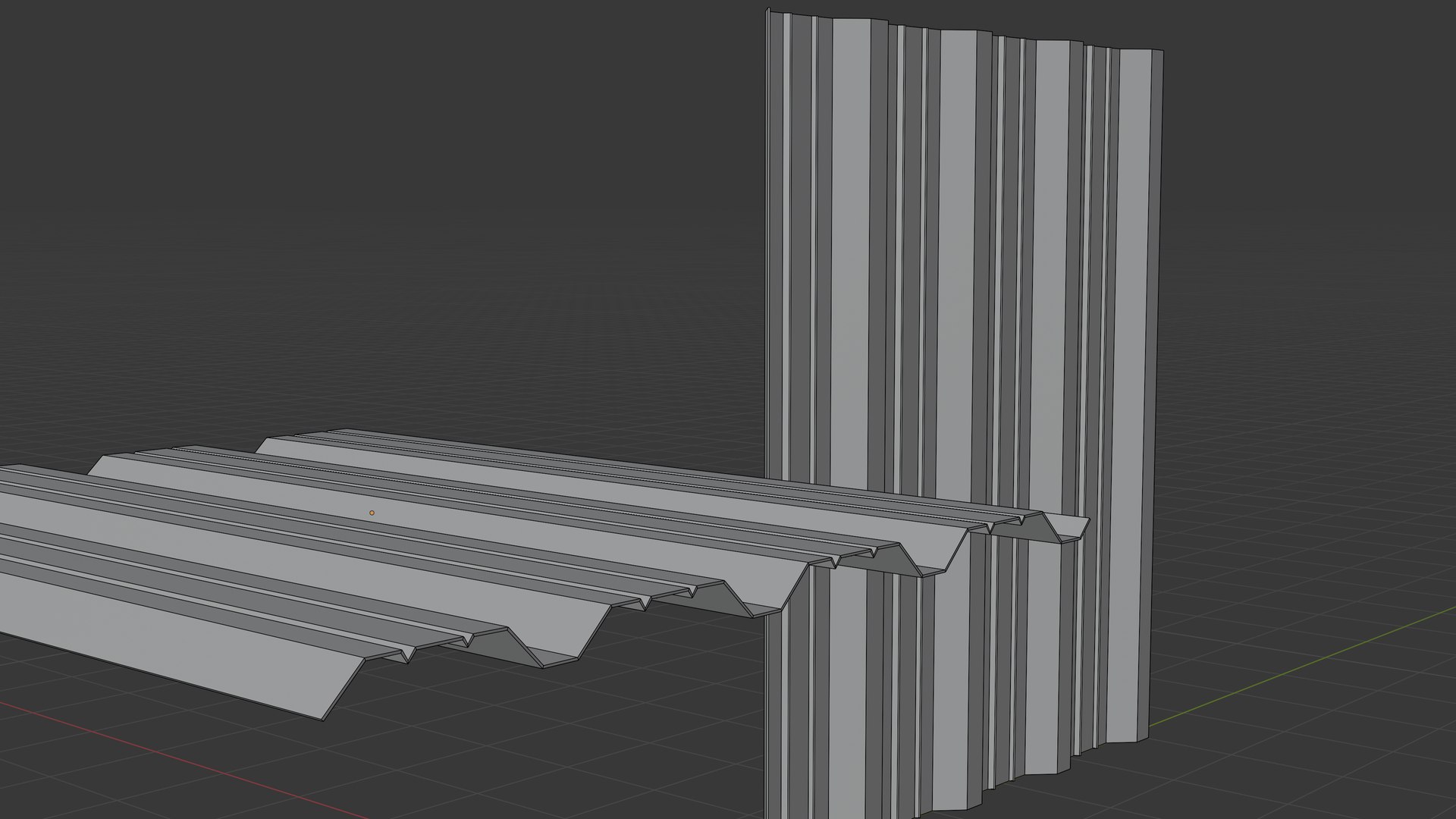 3D Model Corrugated Galvanized Sheets - TurboSquid 2201738