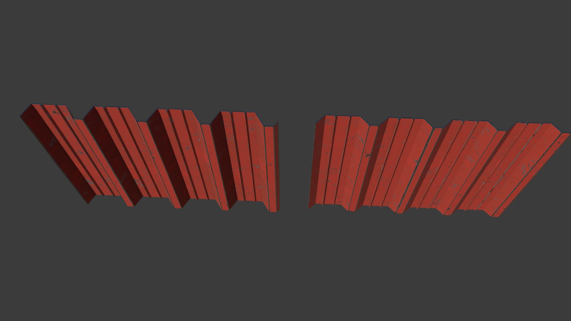 3D Model Corrugated Galvanized Sheets - TurboSquid 2201738