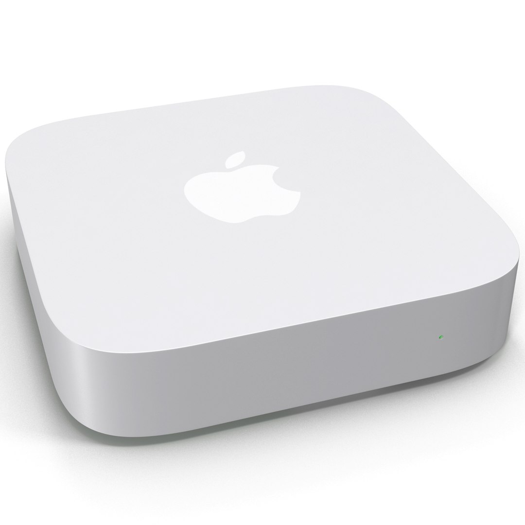3d model apple airport express