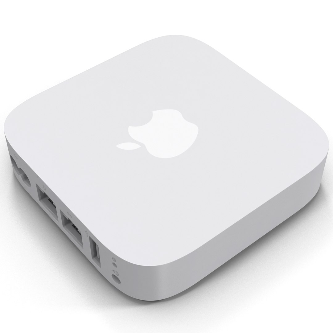 3d model apple airport express