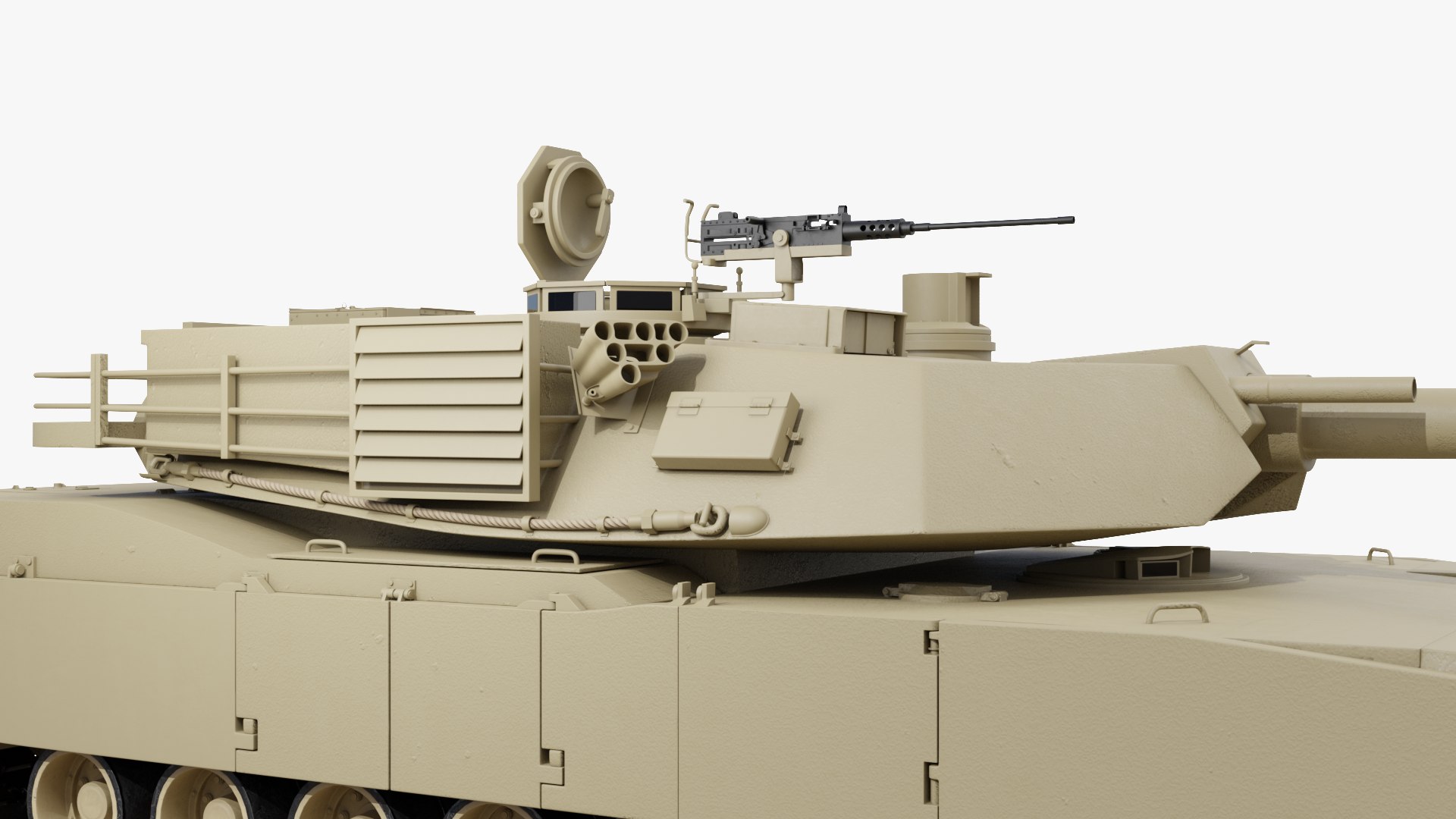 M1A1 Abrams 3D model - TurboSquid 1918272