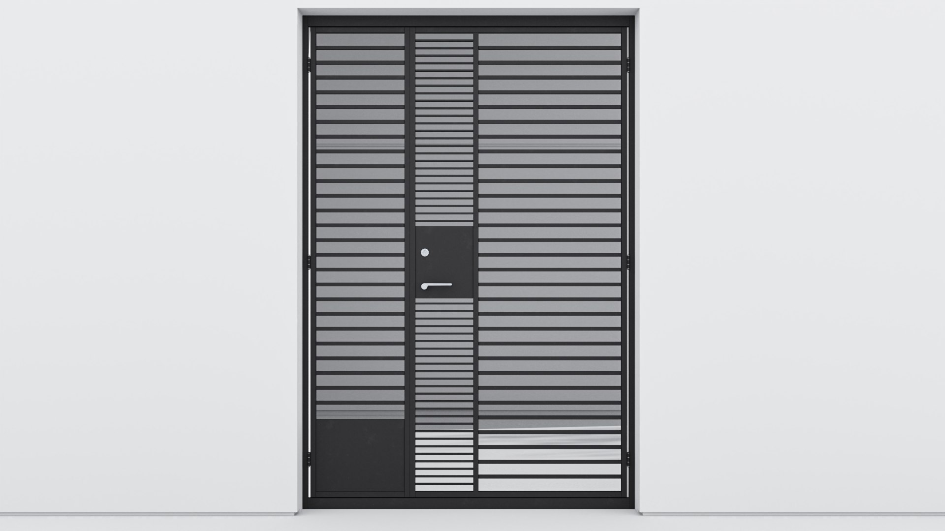 3D Model Aluminium Door 29 - TurboSquid 2010382