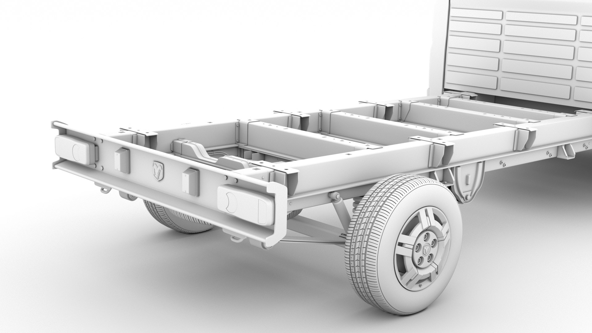 3D model ram promaster chassis truck - TurboSquid 1473816