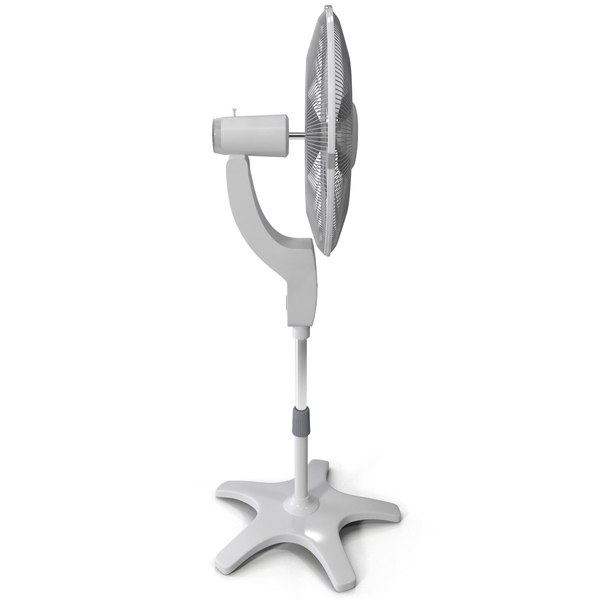 stand fan honeywell 3d model