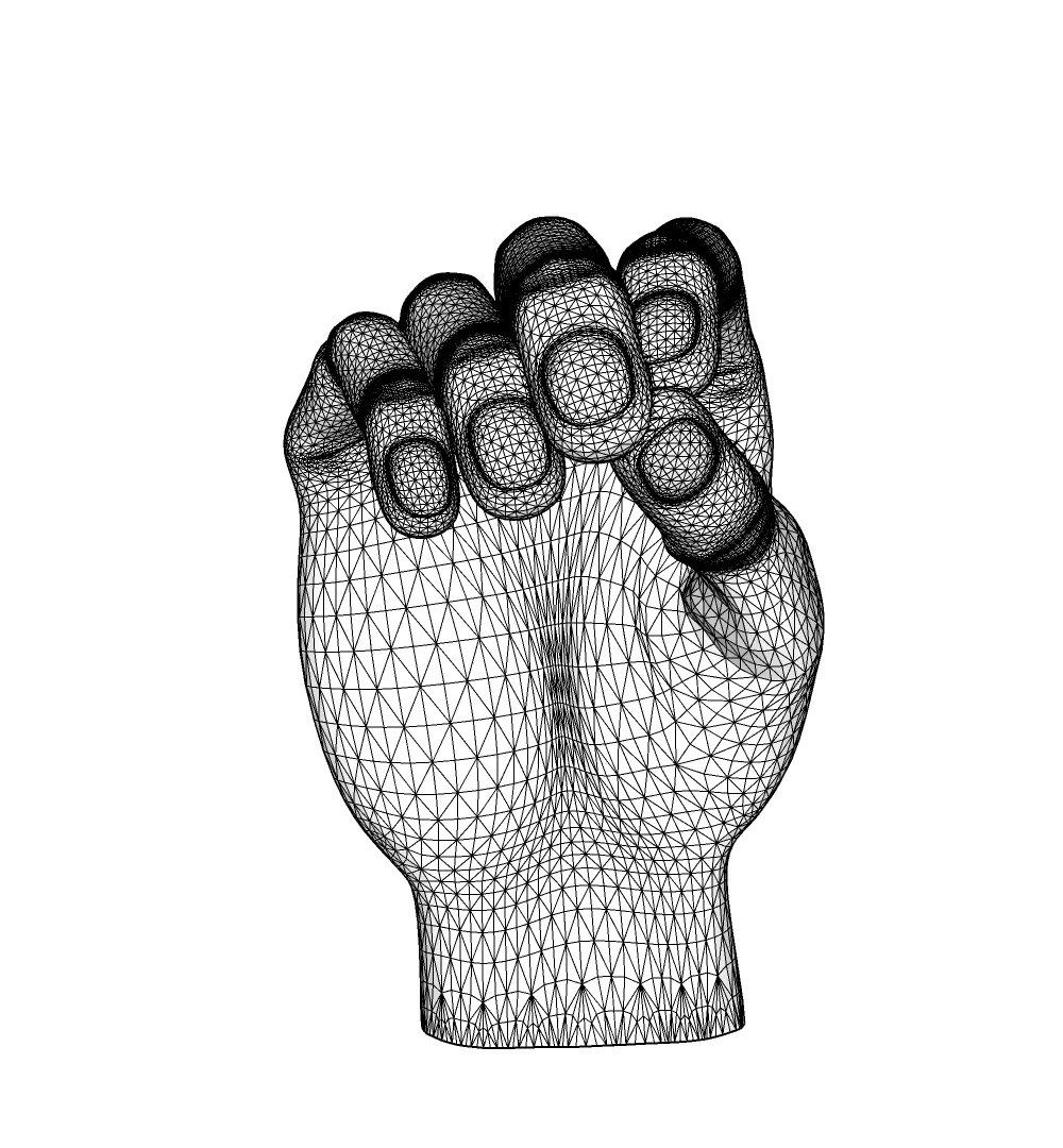 Low Poly Realistic Hand Model Collection 3D - TurboSquid 1974713