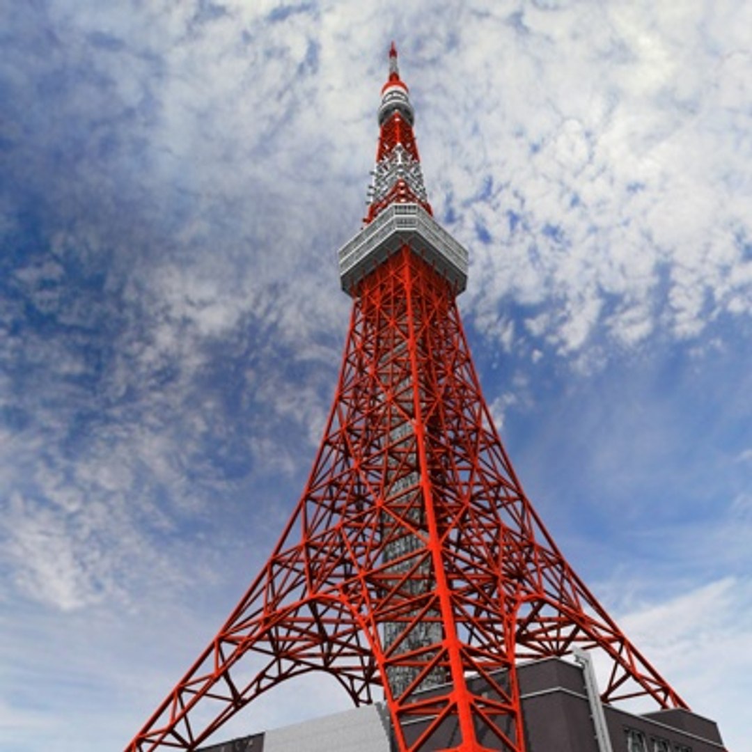 Tokyo Tower 3d C4d