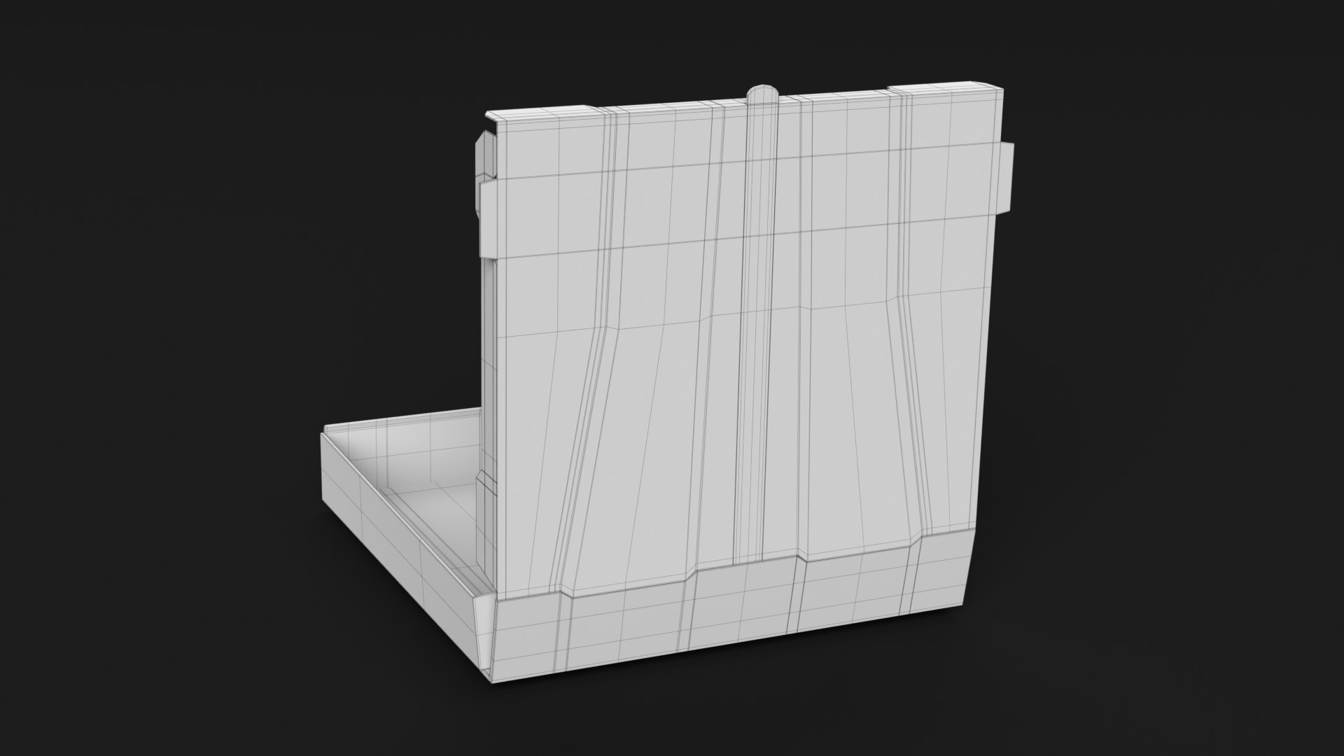 3D Model Pizza Box - TurboSquid 2119347