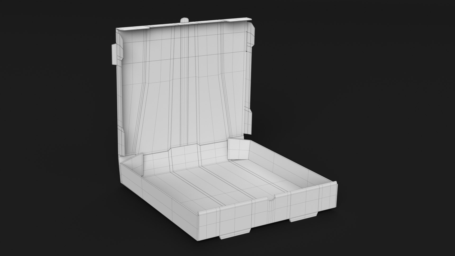 3D Model Pizza Box - TurboSquid 2119347