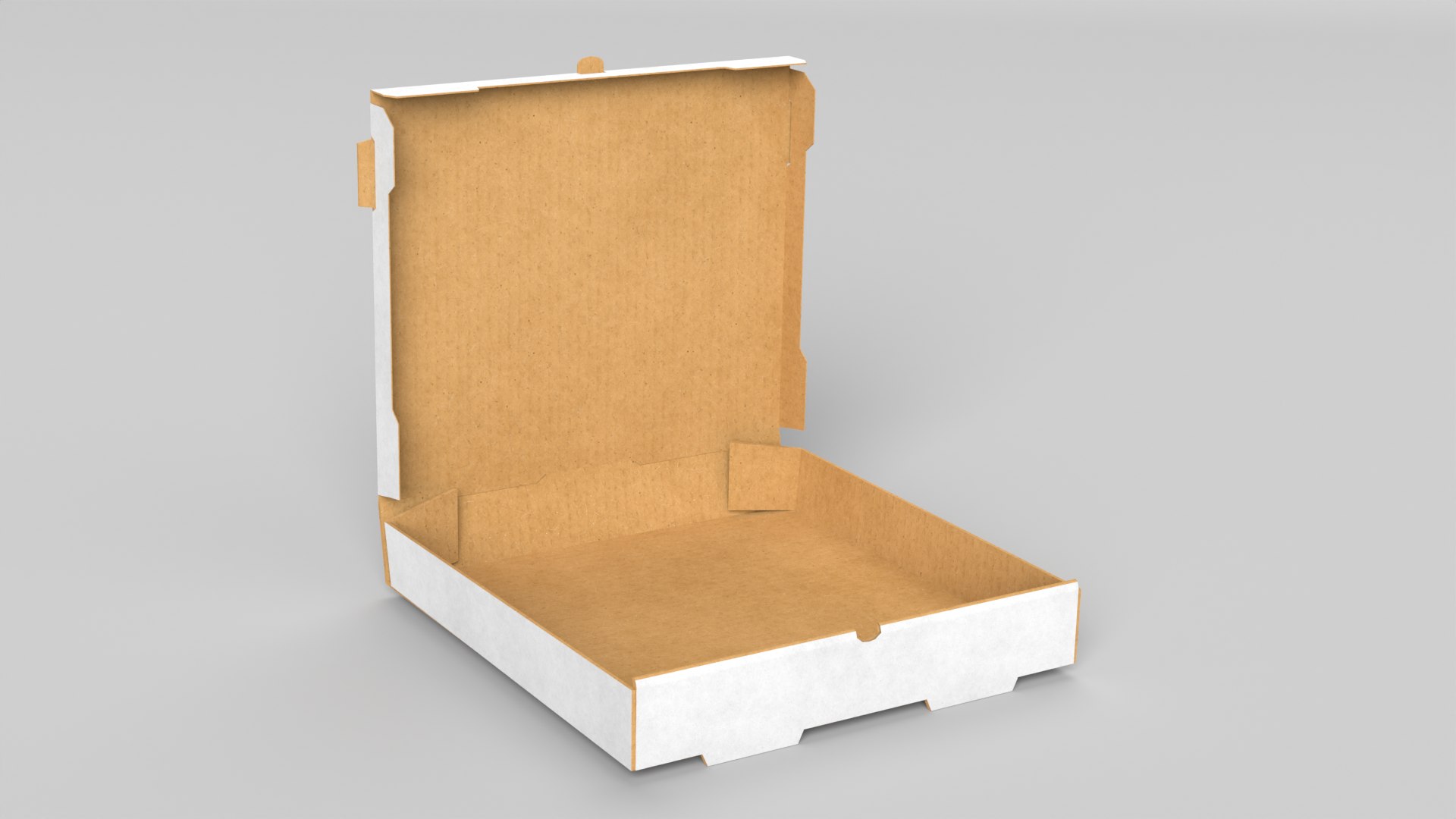 3D Model Pizza Box - TurboSquid 2119347