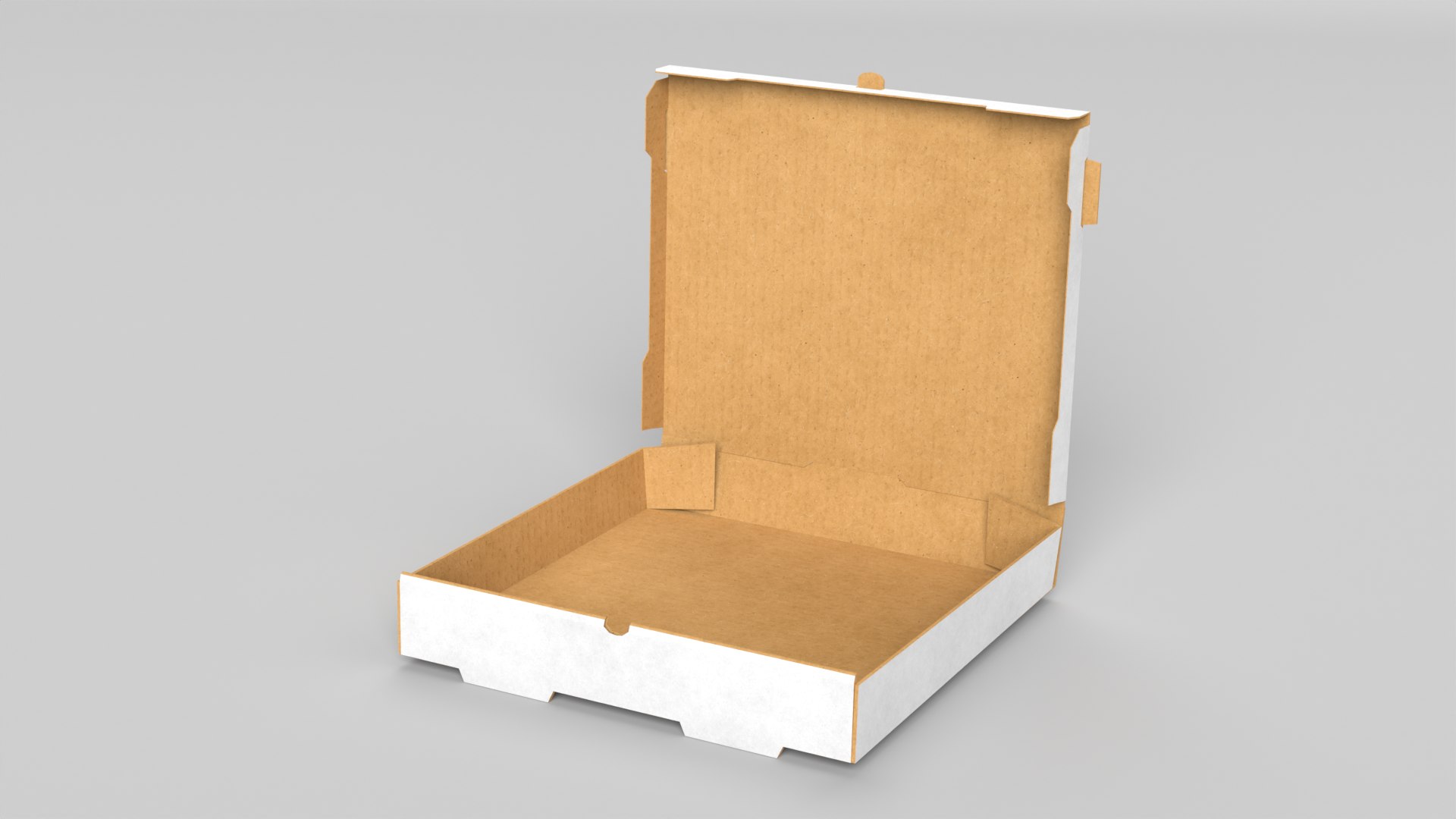 3D Model Pizza Box - TurboSquid 2119347