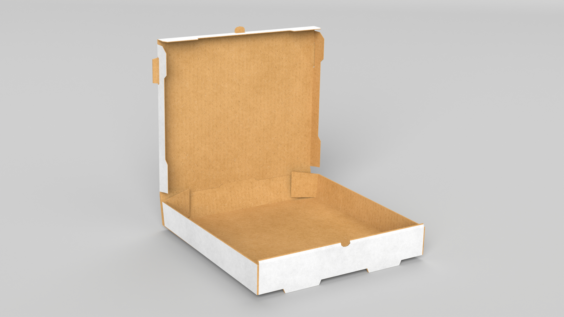 3D Model Pizza Box - TurboSquid 2119347
