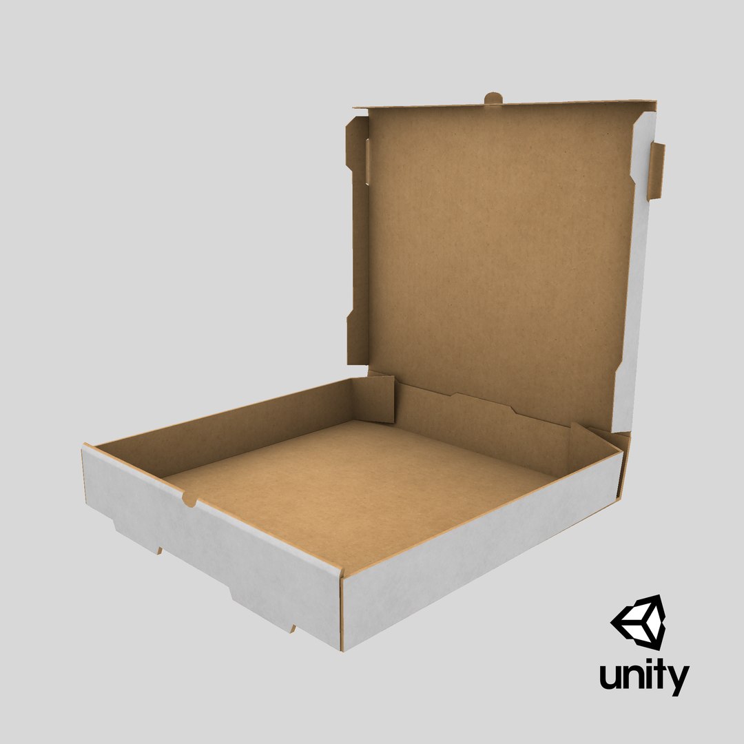3D Model Pizza Box - TurboSquid 2119347
