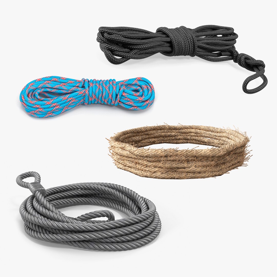 3D Ropes Collection 3 - TurboSquid 2061955