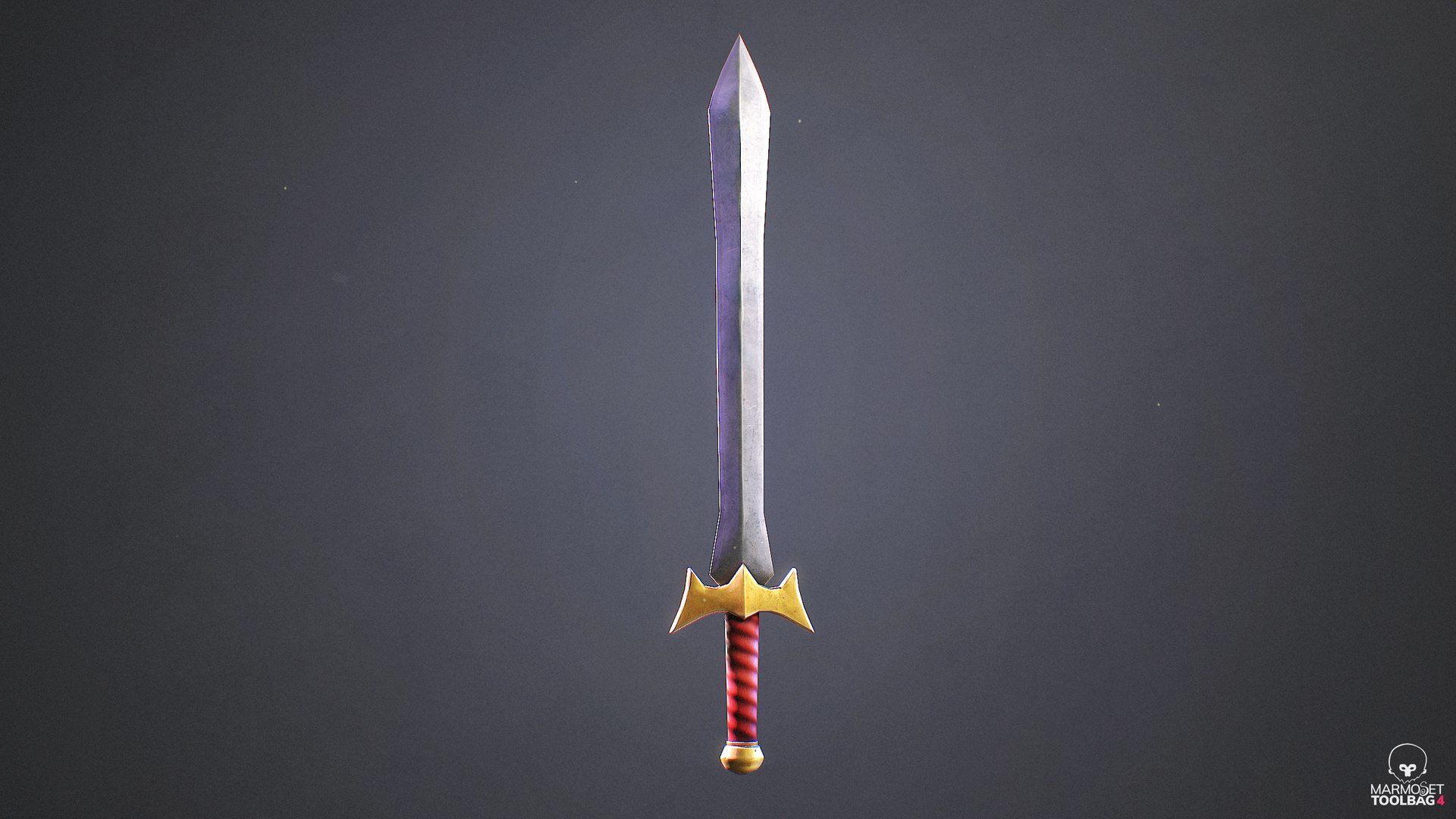Stylized Longsword 3D Model - TurboSquid 2154121