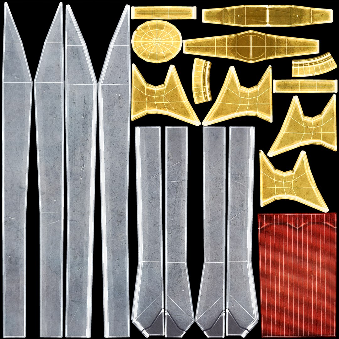 Stylized Longsword 3D Model - TurboSquid 2154121