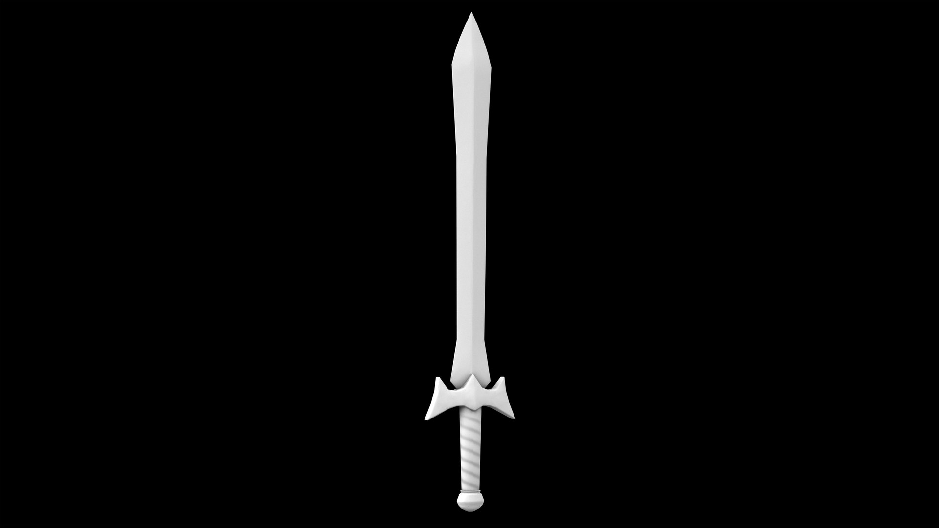 Stylized Longsword 3D Model - TurboSquid 2154121