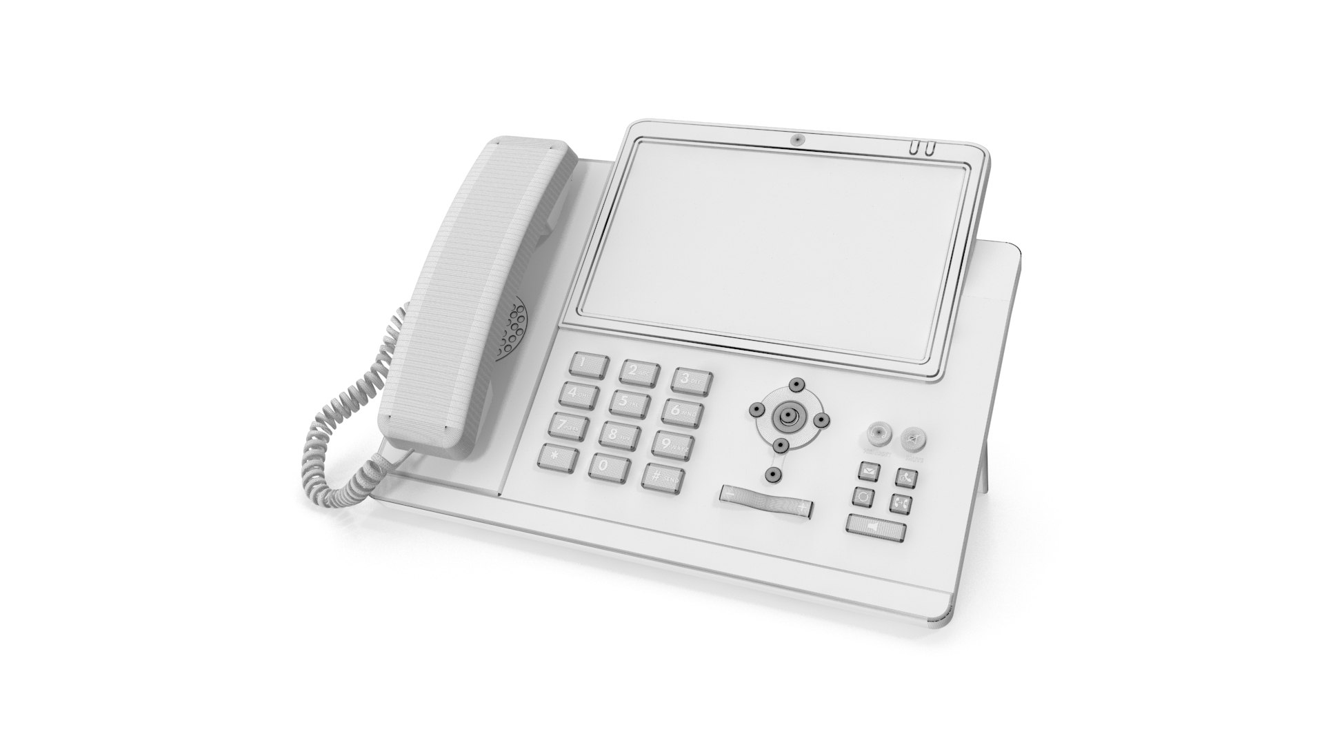 VoIP Phone Model - TurboSquid 2127505