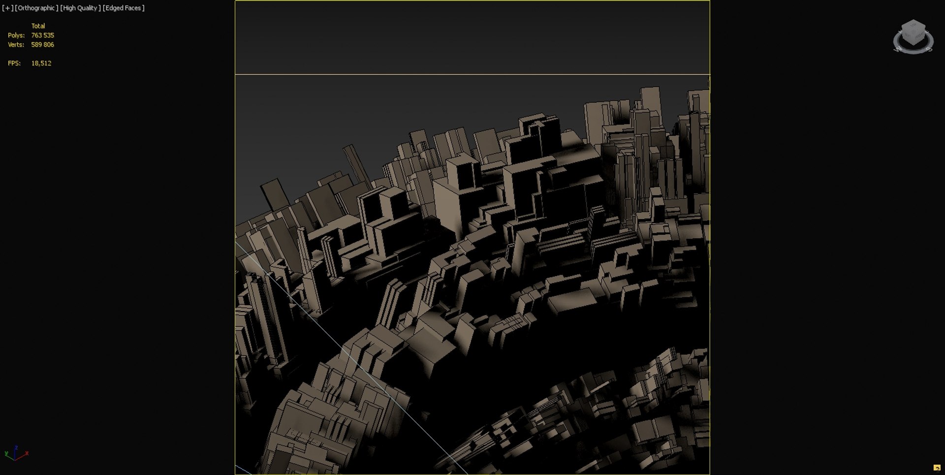3D Abstract City Torus - - TurboSquid 1239714