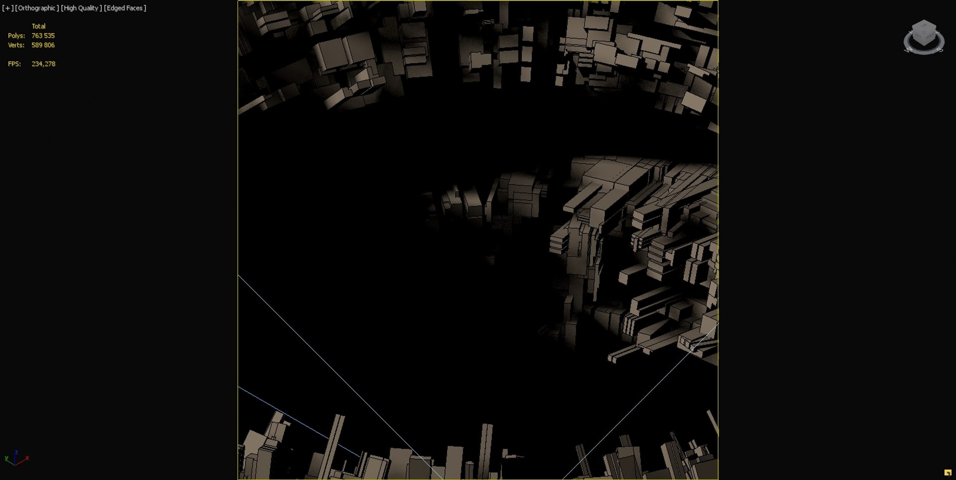 3D Abstract City Torus - - TurboSquid 1239714