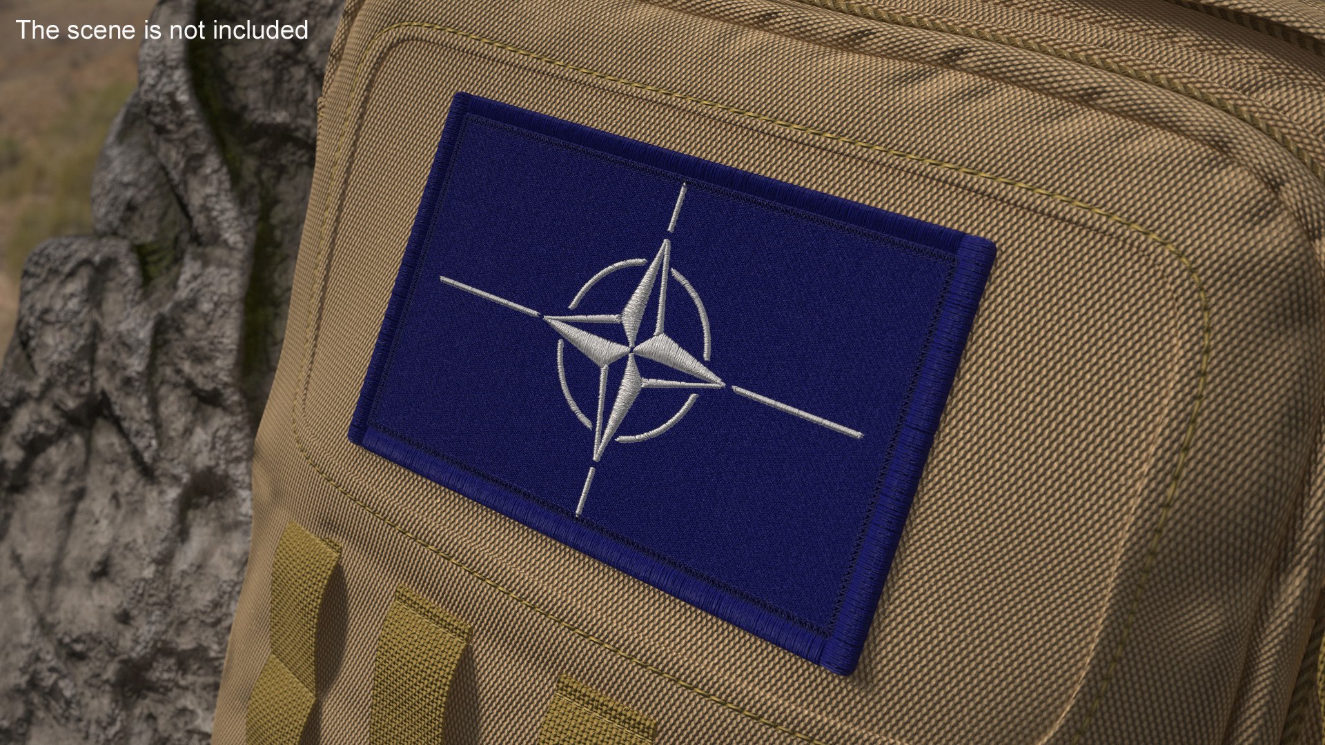 NATO Flag Patch Model - TurboSquid 2201998