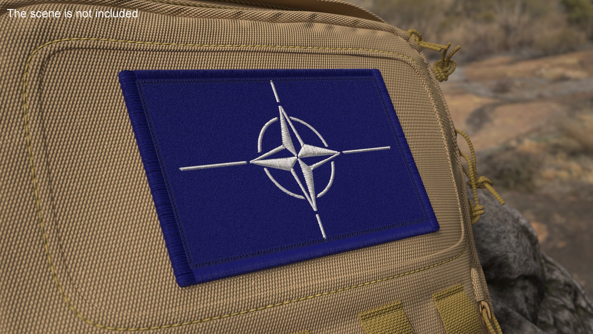 NATO Flag Patch Model - TurboSquid 2201998