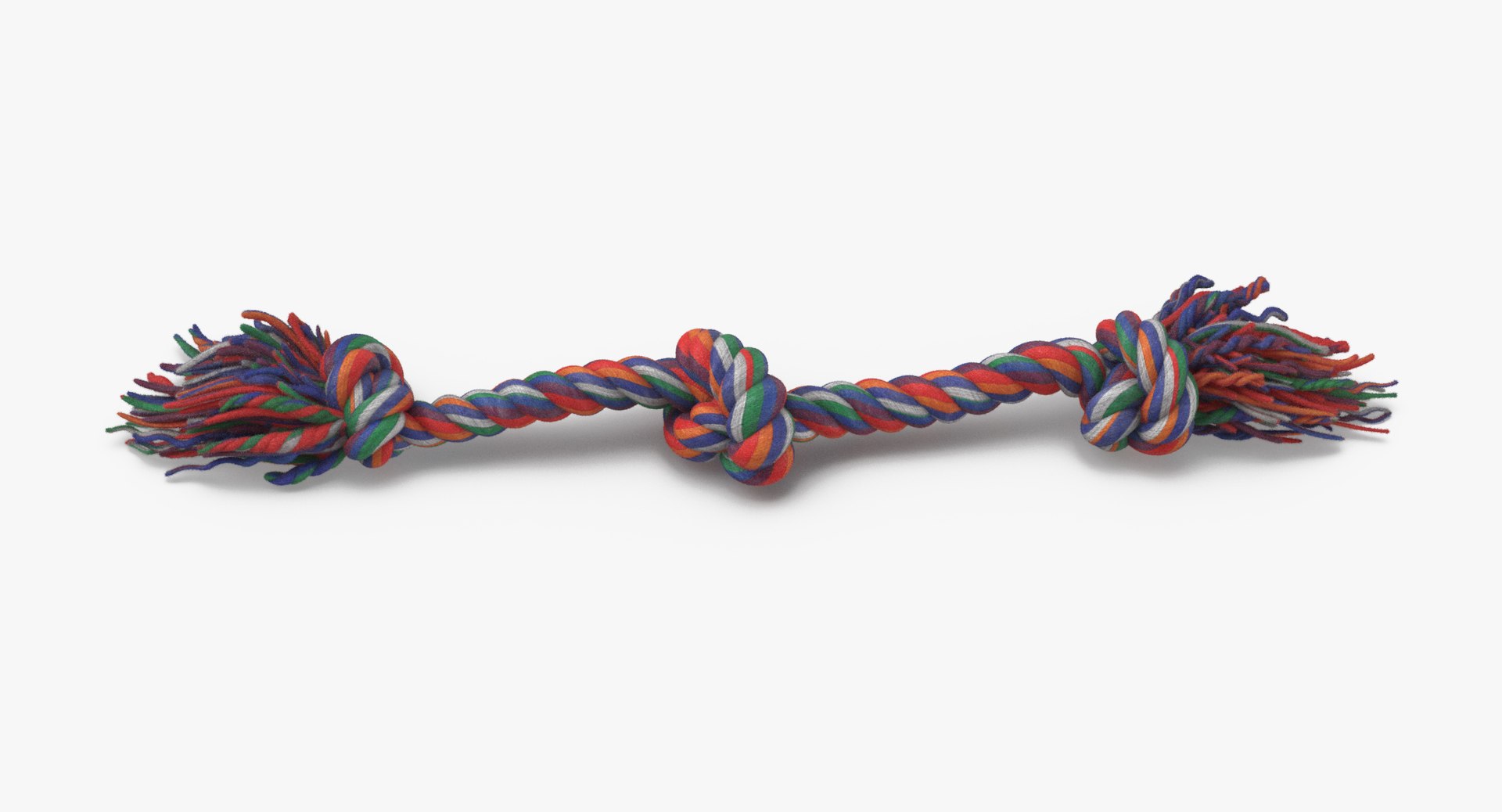 Dog Chew Toy Rope 3D Model - TurboSquid 1153681