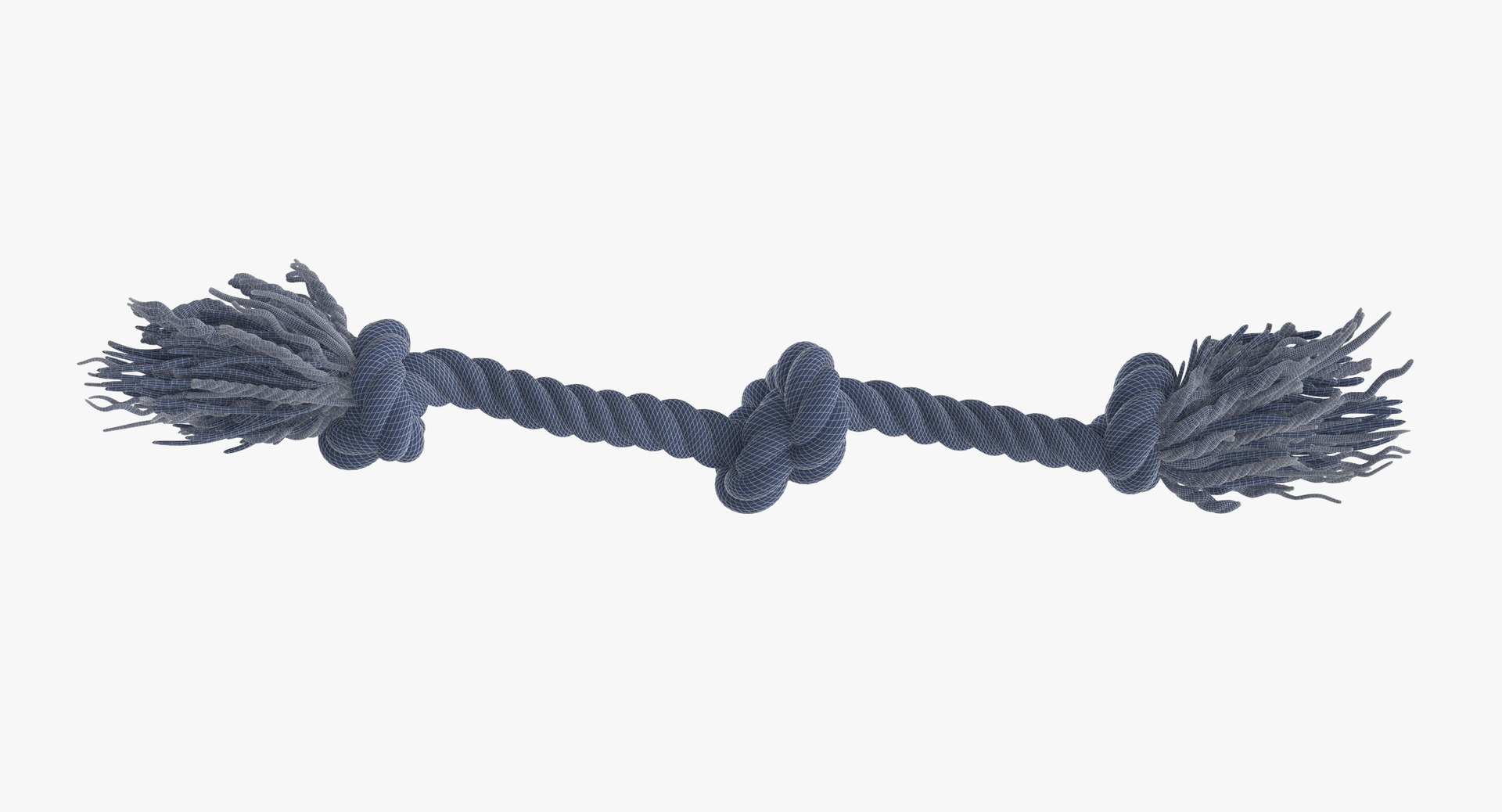 Dog chew toy rope 3D model - TurboSquid 1153681