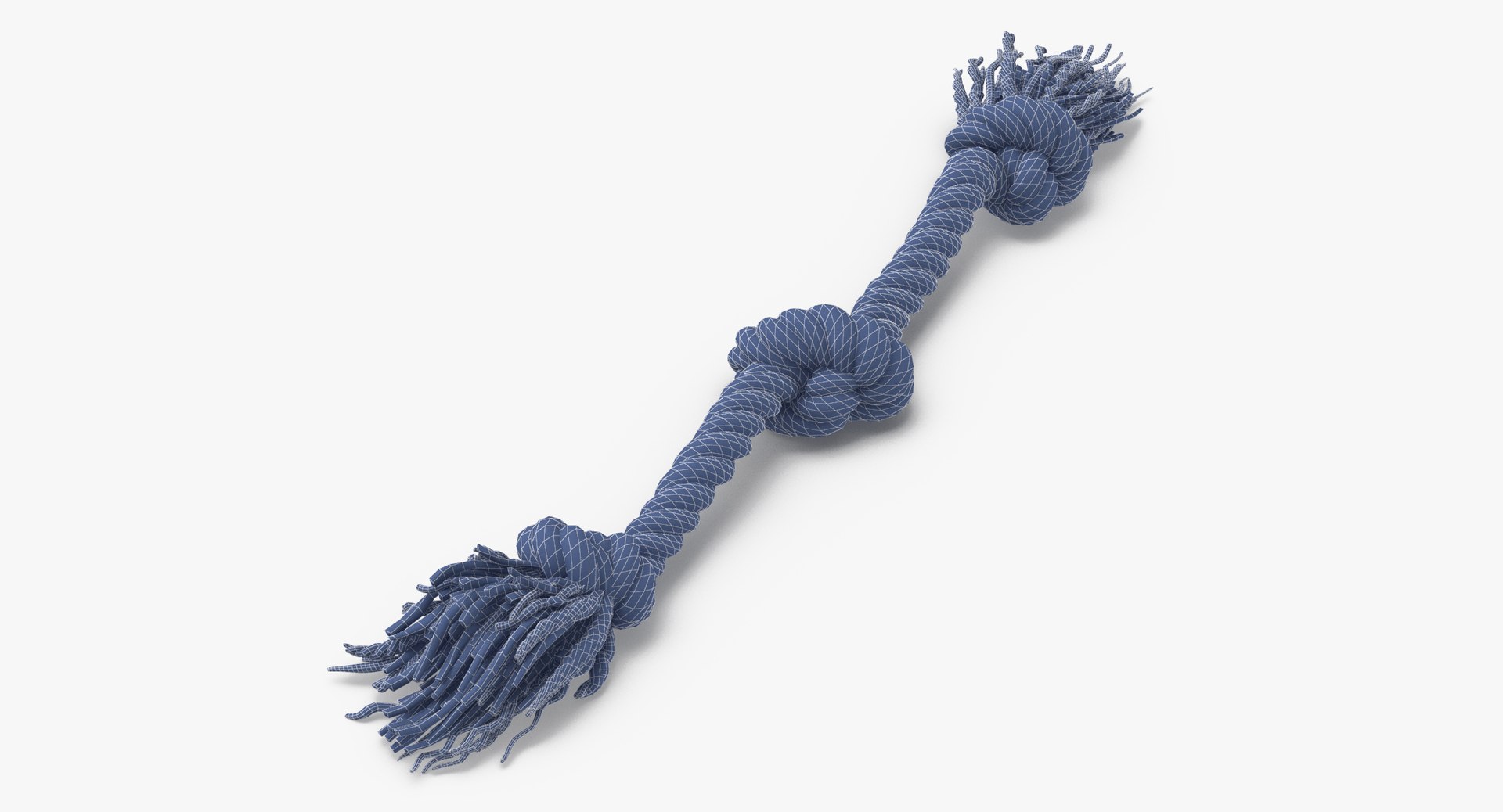 Dog Chew Toy Rope 3D Model - TurboSquid 1153681