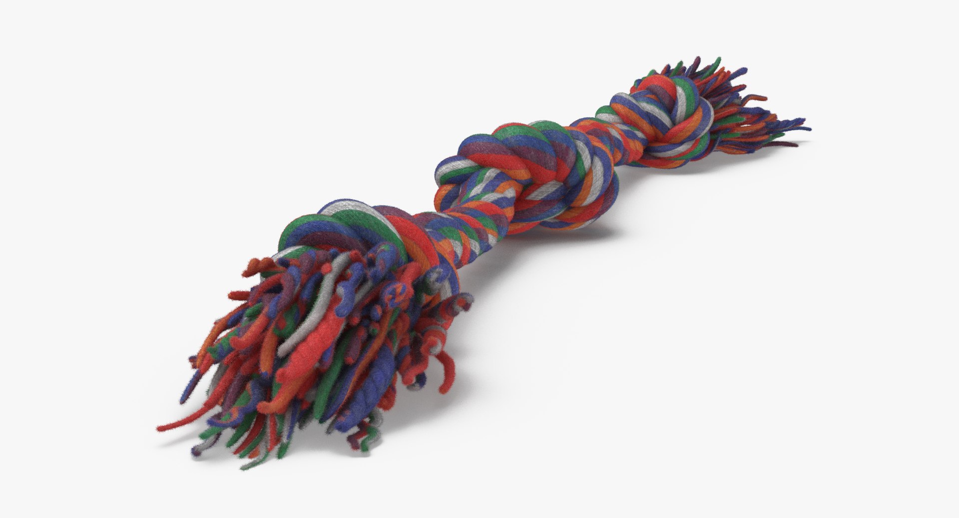 Dog Chew Toy Rope 3D Model - TurboSquid 1153681