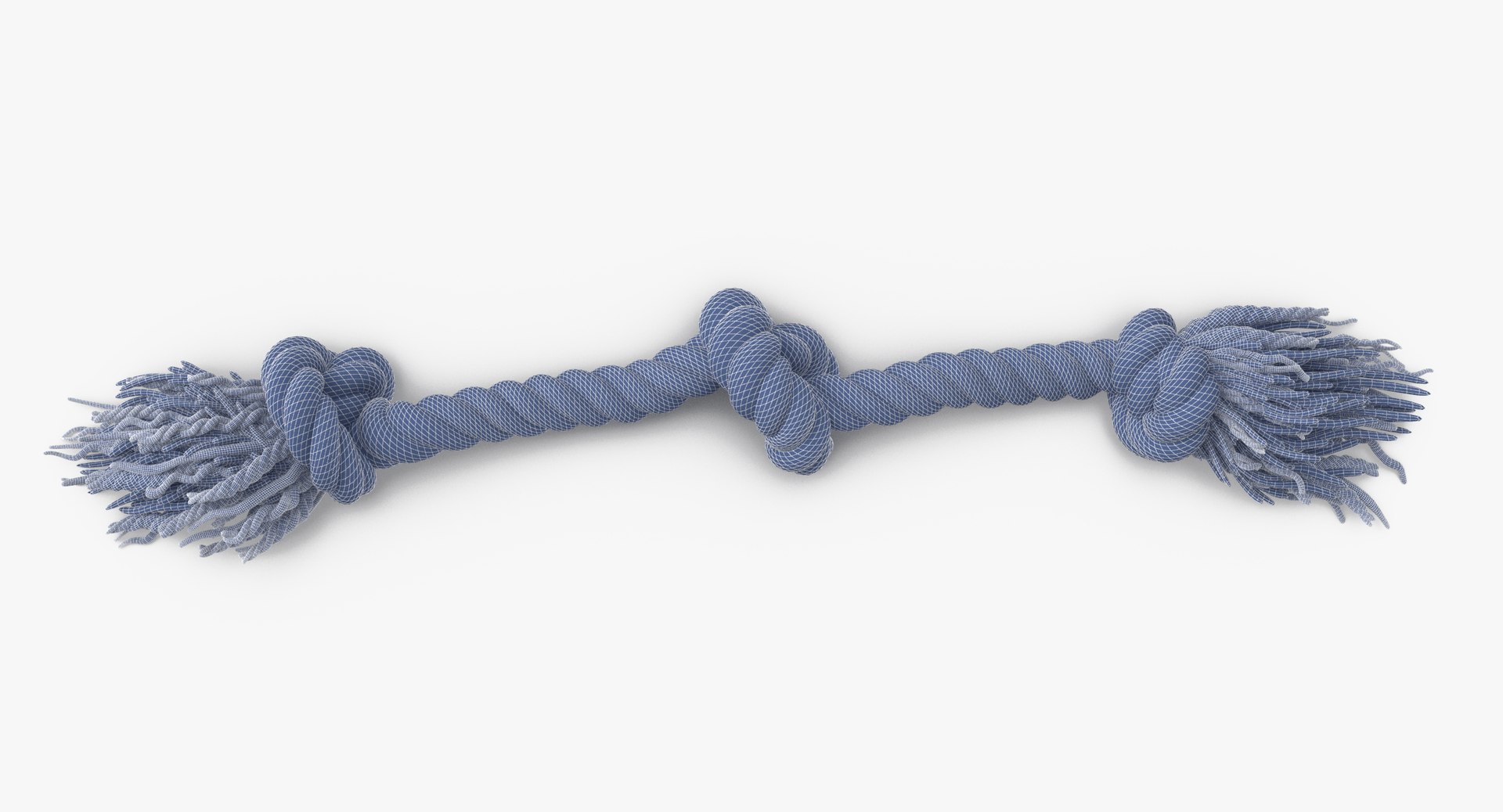 Dog chew toy rope 3D model - TurboSquid 1153681