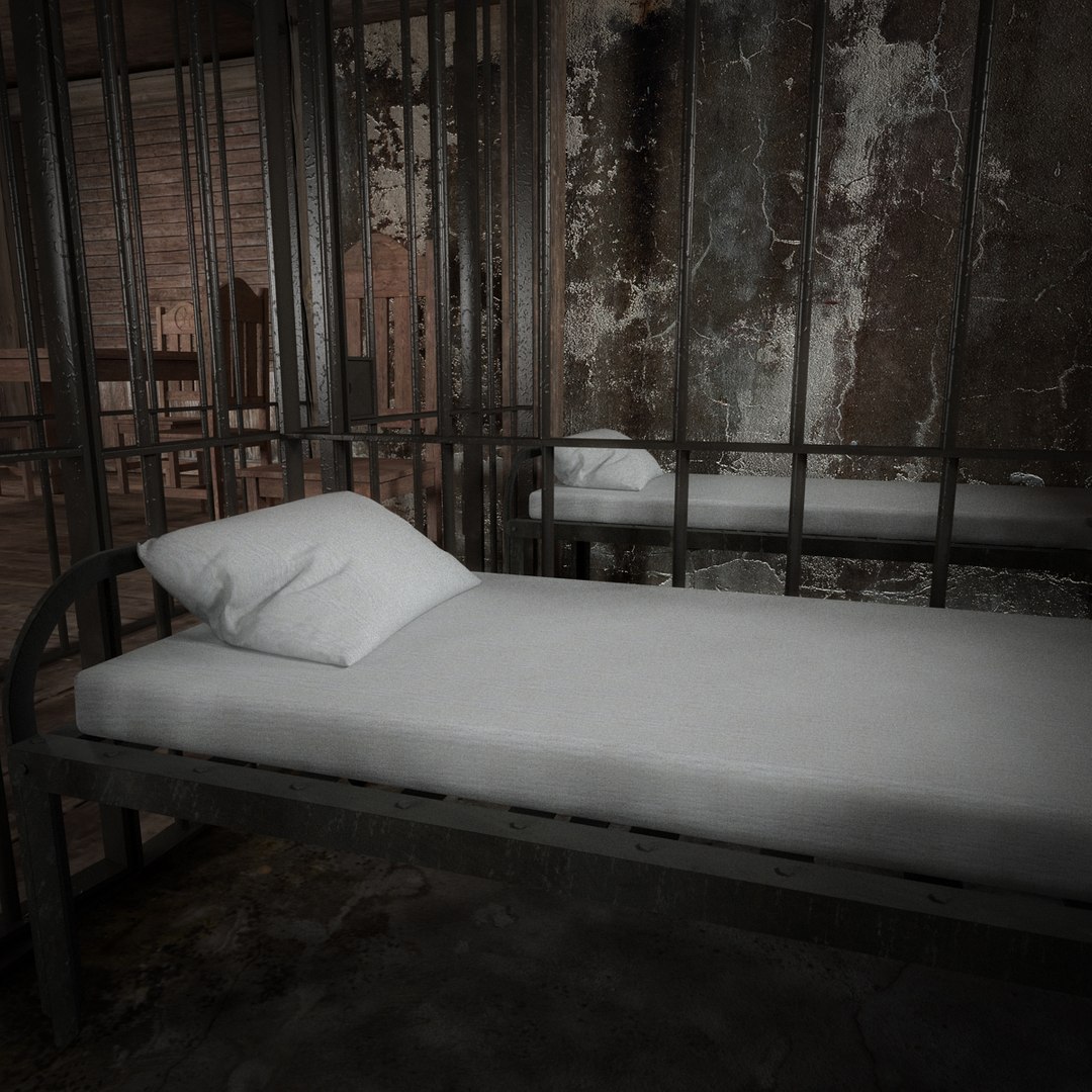 3D Old West Jail Model - TurboSquid 1210735