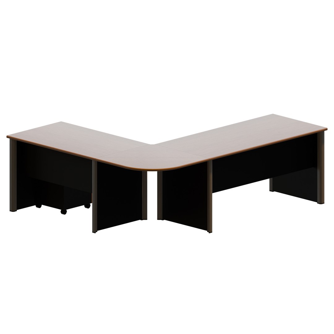 Director Desk 3D Model - TurboSquid 2180800