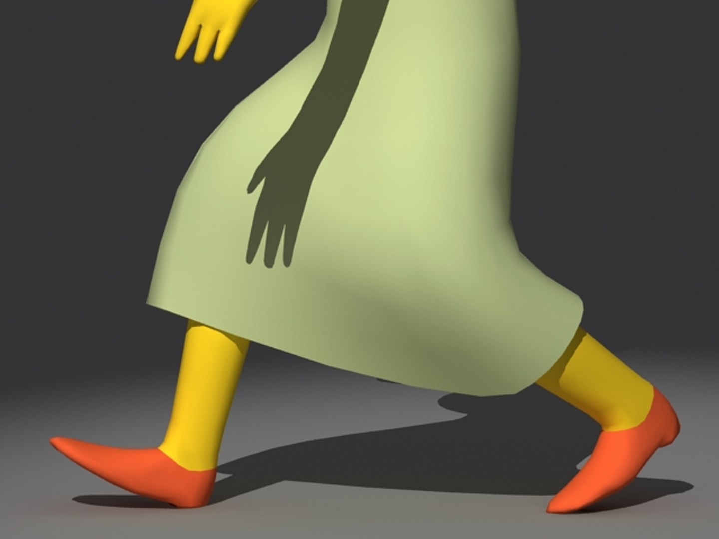 3d Marge Simpson