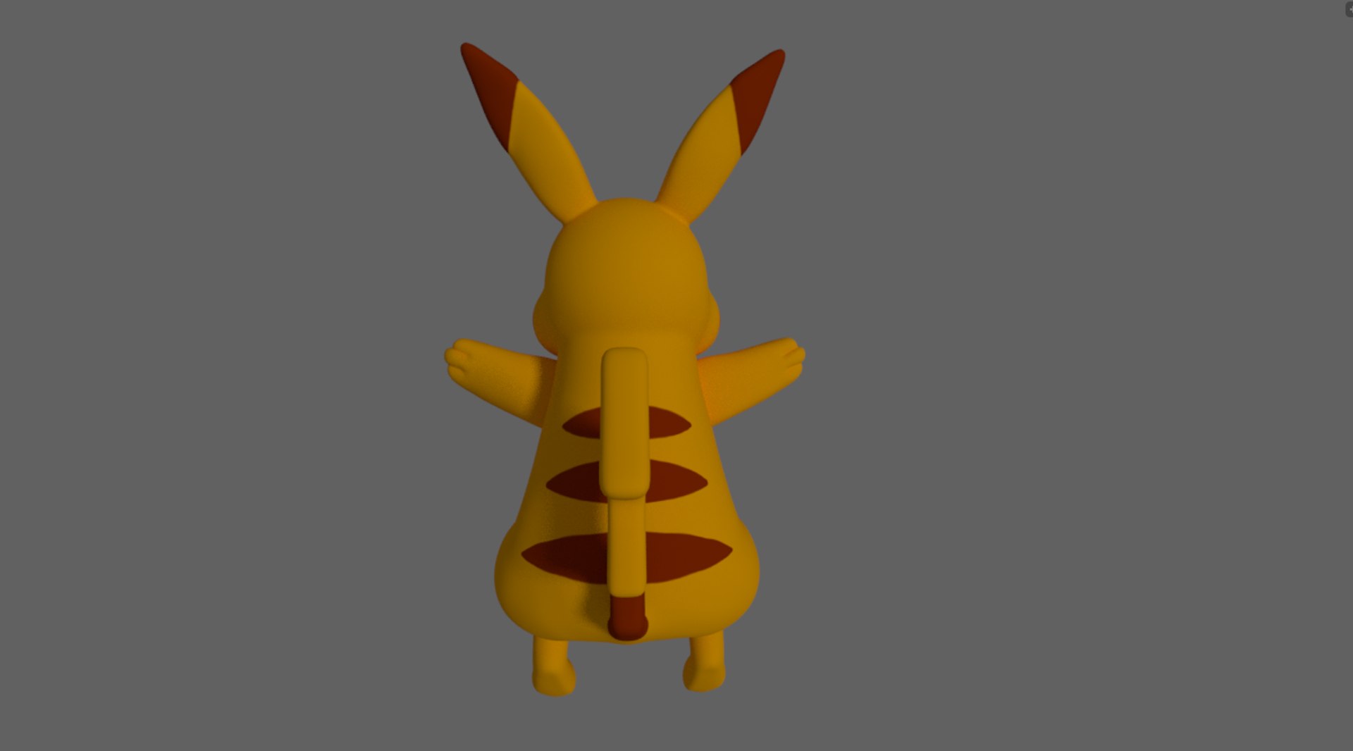 3D Model Pikachu - TurboSquid 1385098