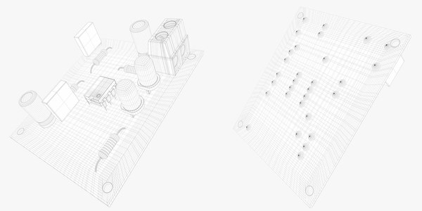 3D Electronic circuit 1 - TurboSquid 1869374