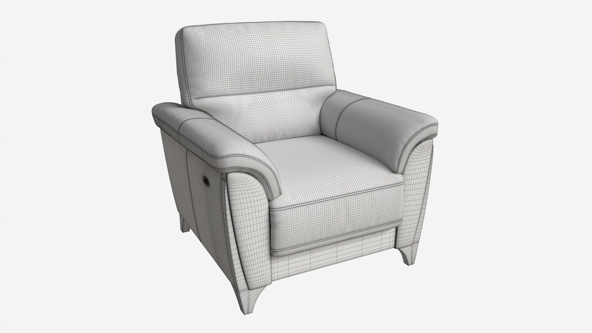 Armchair Ercol Enna 3D Model - TurboSquid 2010439