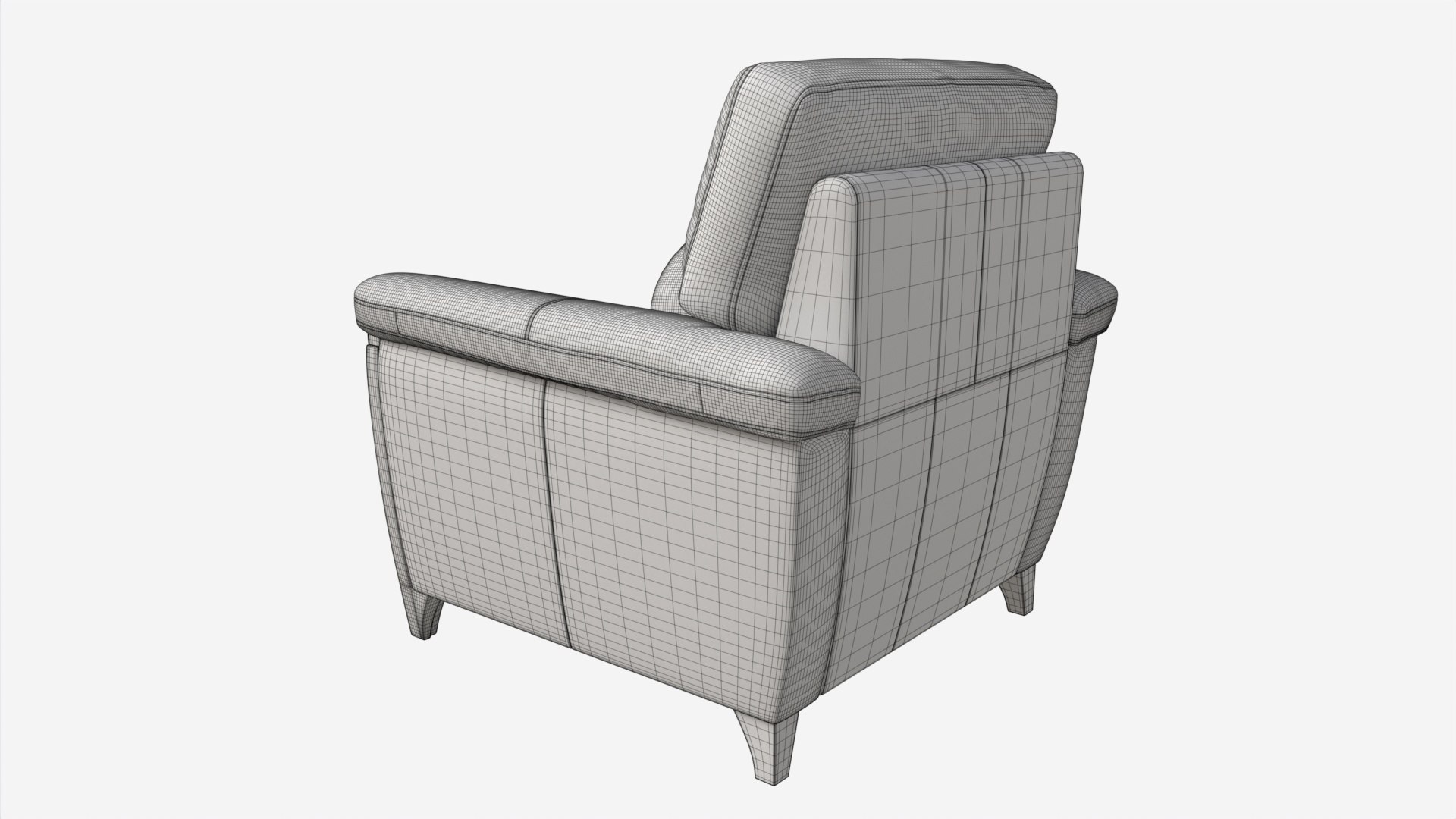 Armchair Ercol Enna 3D Model - TurboSquid 2010439