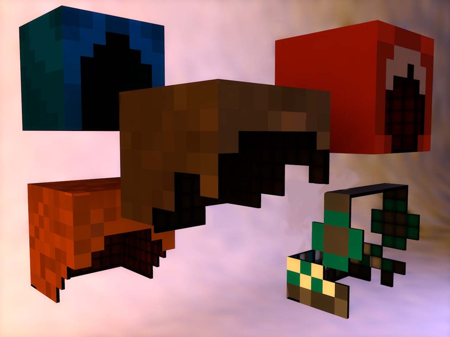 3d Second Layer Head