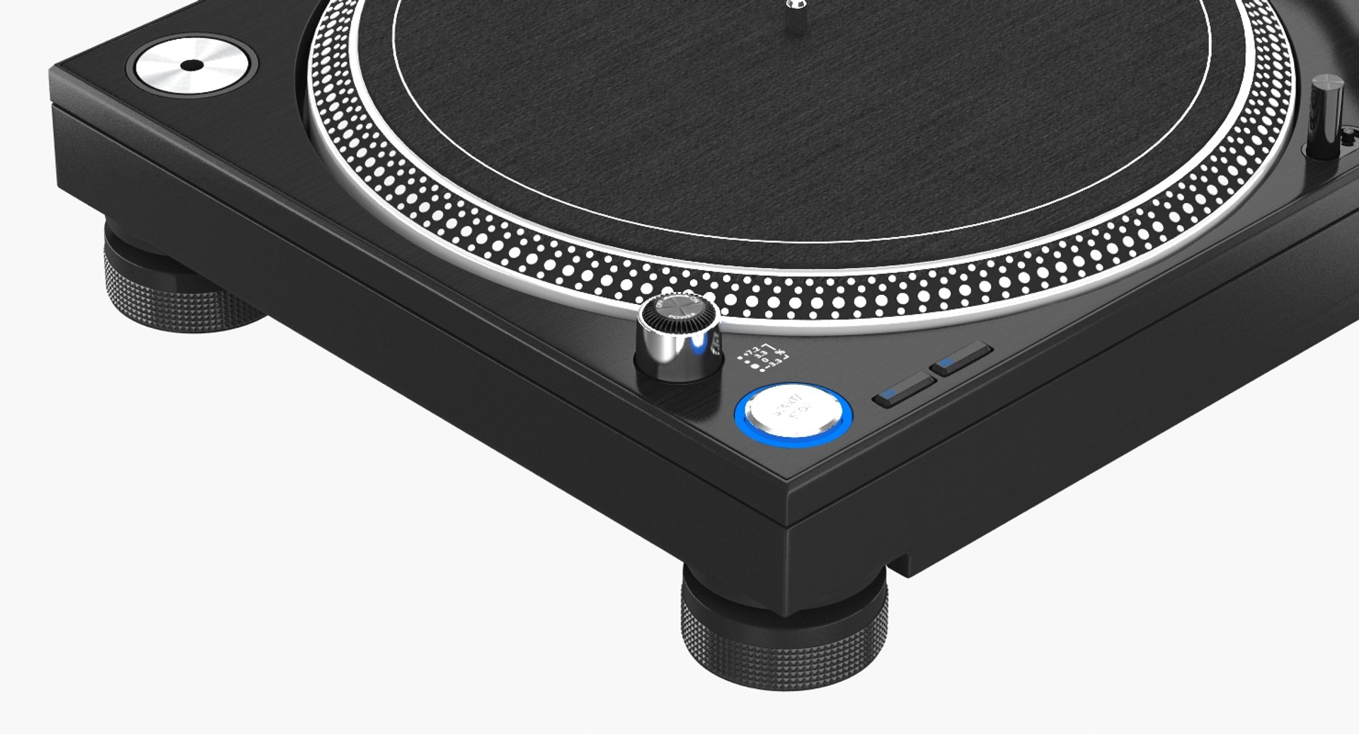 Professional Dj Turntable 3D Model - TurboSquid 1249312