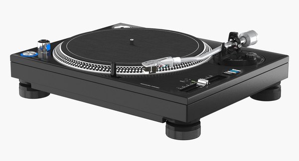 Professional dj turntable 3D model - TurboSquid 1249312