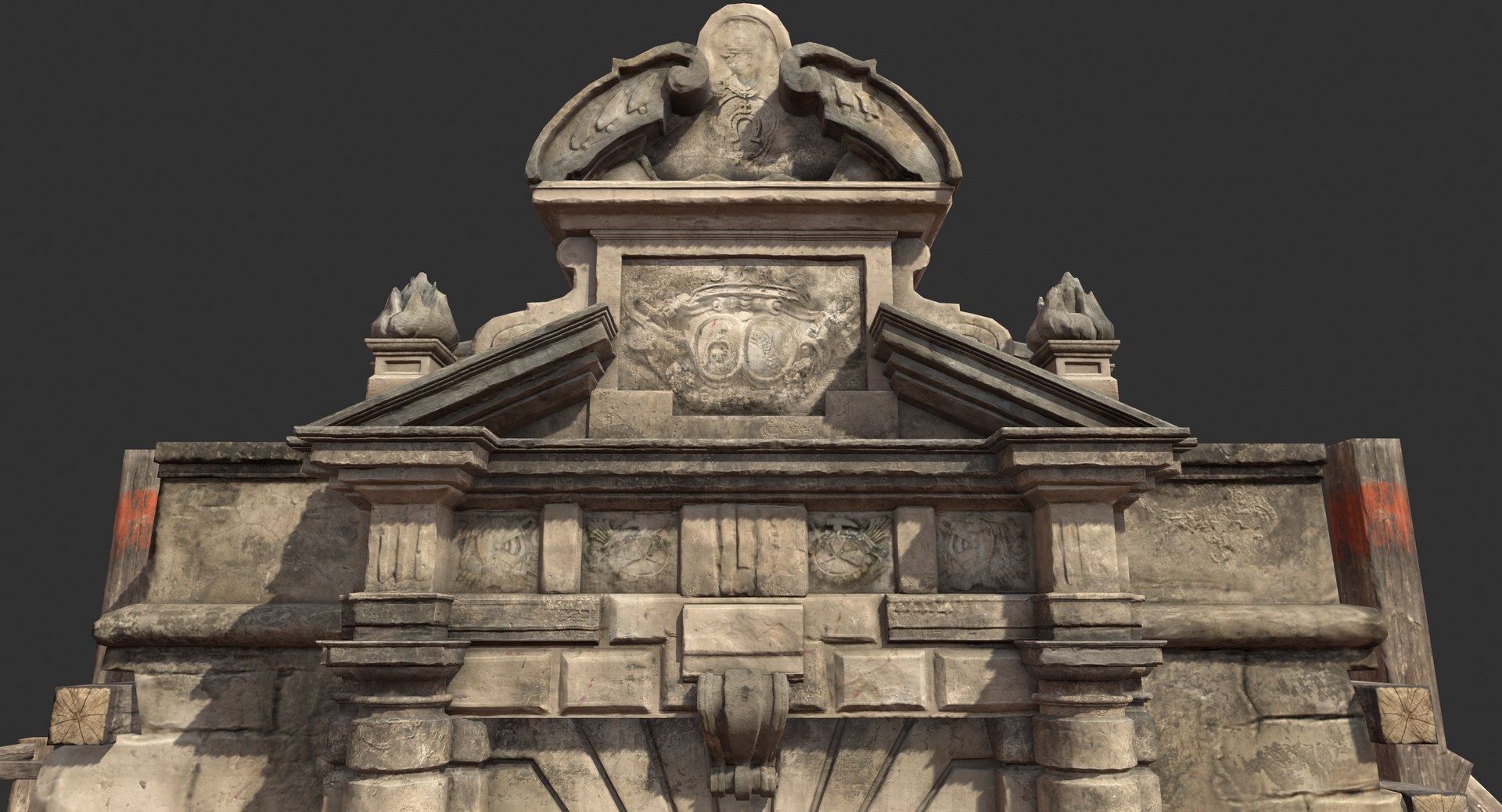 3D Old Portal Castle Interior Model - TurboSquid 1258388