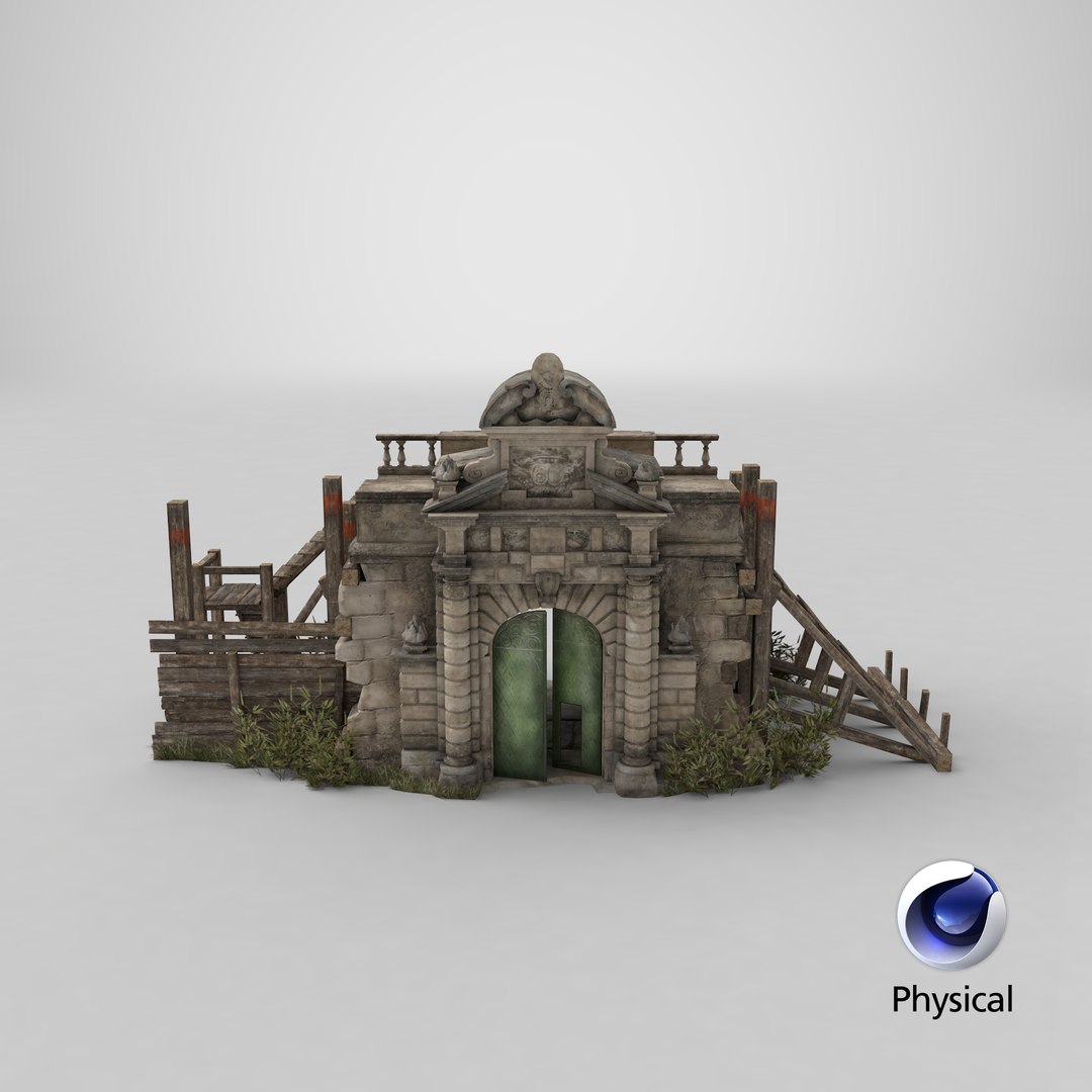 3D Old Portal Castle Interior Model - TurboSquid 1258388