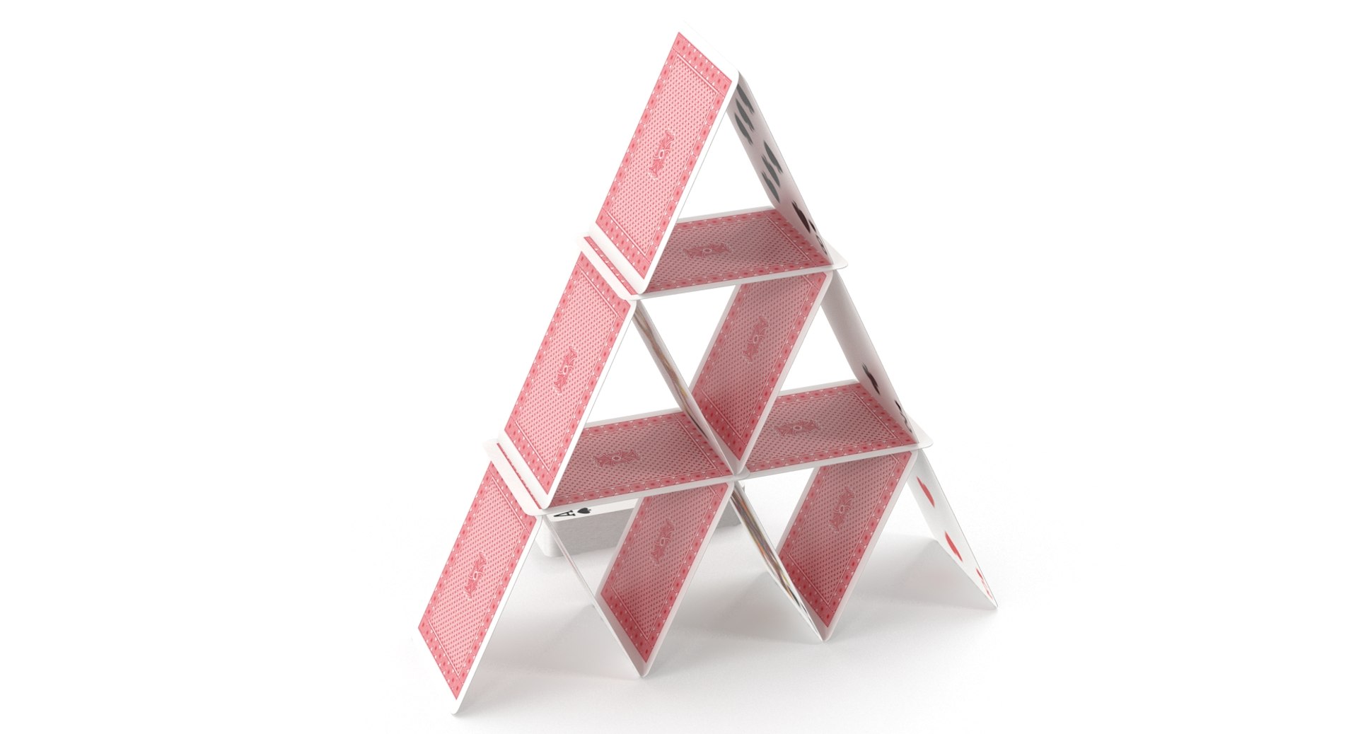 House Playing Cards Model - TurboSquid 1212537